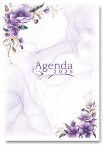 AGENDA FLORAL - Minha Gráfica Rápida